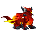 Heat Dragon | Dragon City - Ditlep