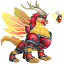 Fae-Fauna Dragon | Dragon City - Ditlep