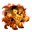Corrupted Fire Dragon | Dragon City - Ditlep