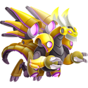 High Cybervolt Dragon | Dragon City - Ditlep